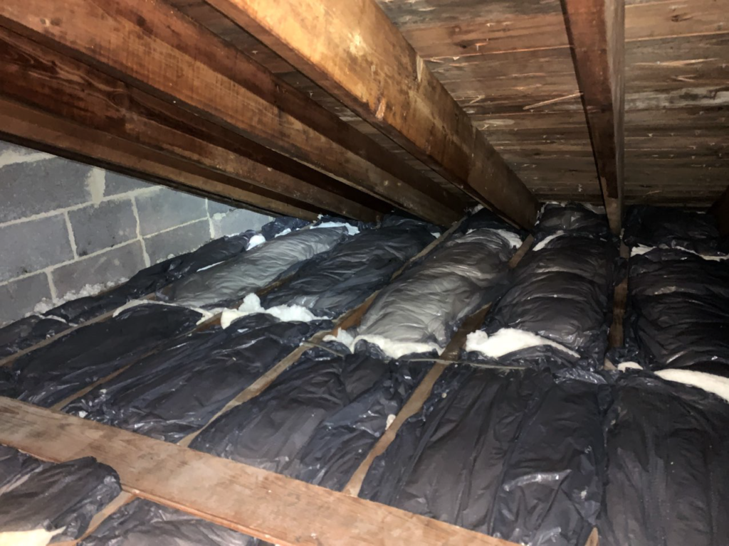 Attic & Crawl Space Before & After - Long Branch & Long Beach, NJ